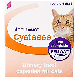 Feliway Cystease Advanced Urinary Tract Support Capsules (Tablets) for Cats (Pot Size: 300 Tablets)