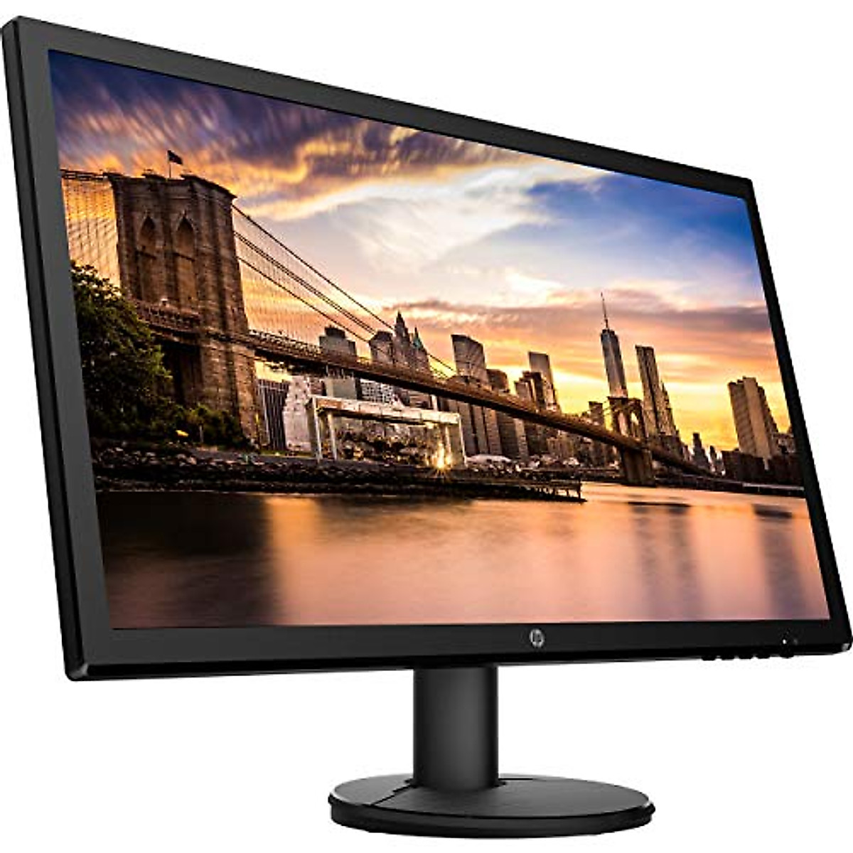 HP V24 24 Inch FHD LED-Backlit LCD Monitor Bundle with HDMI, FreeSync, MK270 Wireless Keyboard and Mouse Combo, Gel Pad