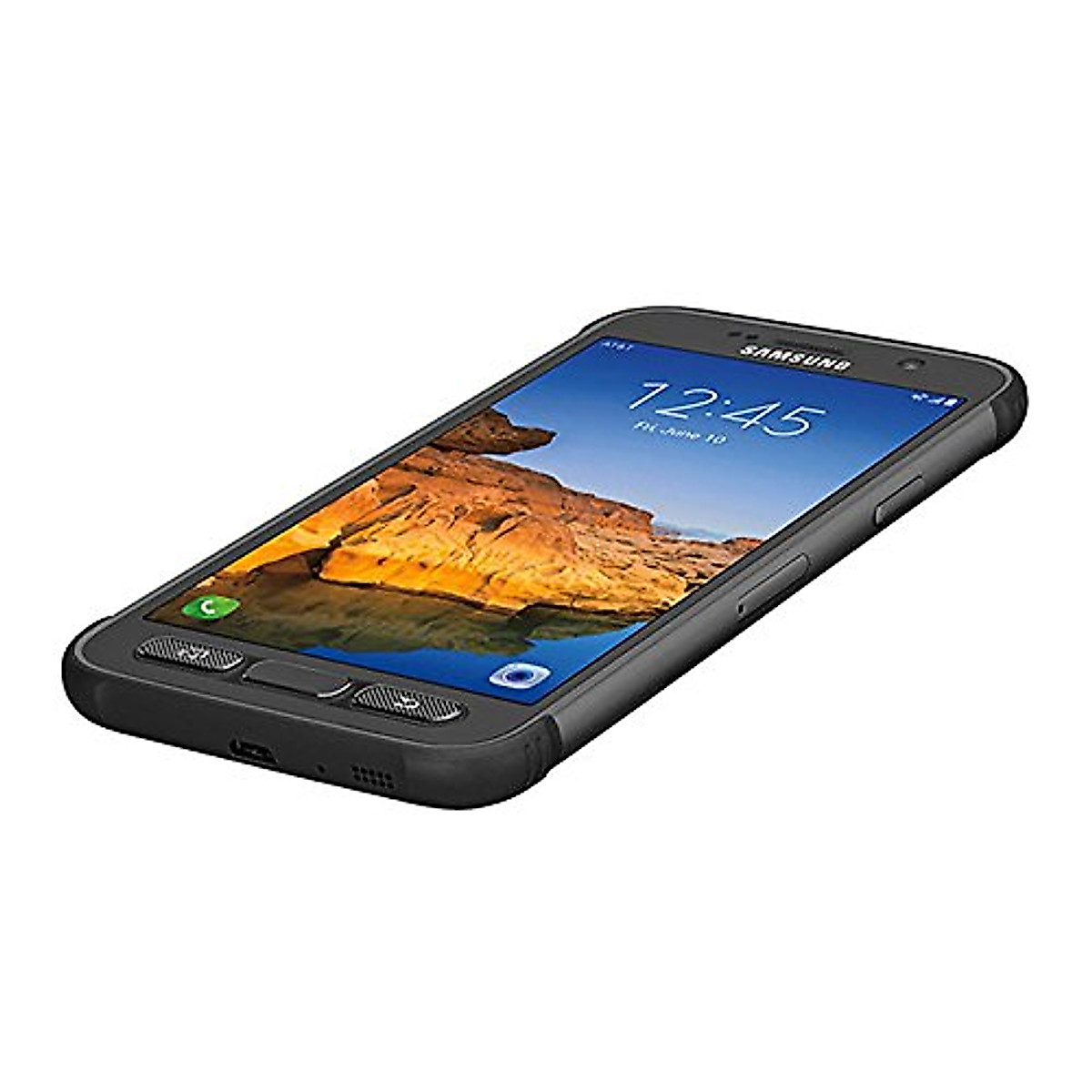 SAMSUNG Galaxy S7 Active G891A 32GB Unlocked GSM Shatter,Dust and Water Resistant Smartphone w/ 12MP Camera - Titanium Gray