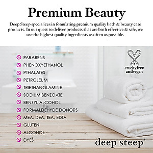 Deep Steep Bubble Bath, Lavender Chamomile, 17 Ounces