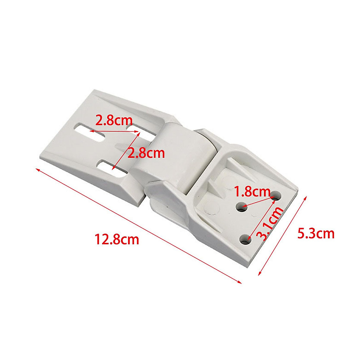 Chest Freezer Hinge Universal For Small Freezer Hinge Folding Universal Chest Freezer Counterbalance Hinge, Suitable Chest Freezer | Chest Freezer Hinge (3-Holes 2PCS)