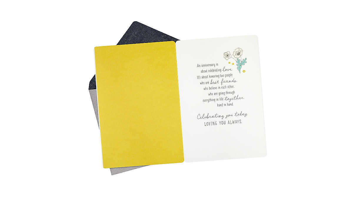 Hallmark Anniversary Card - Celebrate Love Together