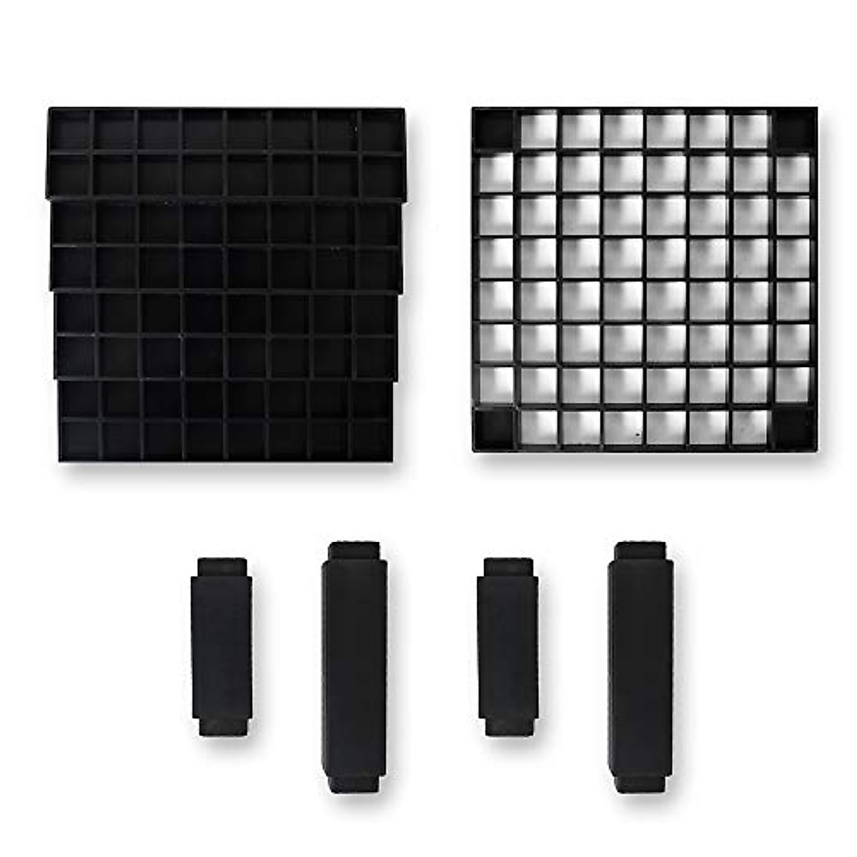 Tavolozza 60 Hole Multi-Level plastic Pencil & Brush Marker Organizer Holder Marker Organizer for Pens, Pencils, Brushes, Markers