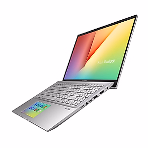 ASUS VivoBook S15 S532 Thin & Light Laptop, 15.6” FHD, Intel Core i7-1165G7 CPU, 16GB RAM, 1TB SSD, NVIDIA GeForce MX350, IR Camera, Thunderbolt 4, Windows 10 Home, Transparent Silver, S532EQ-DS79