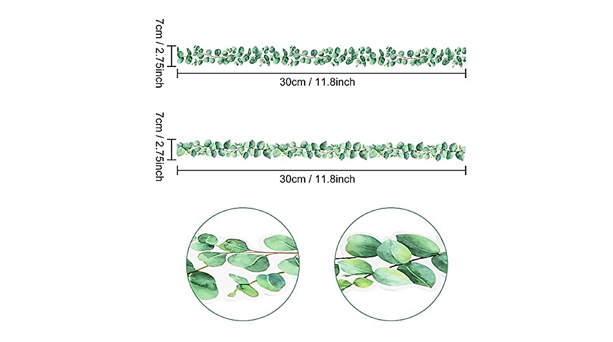 Eucalyptus Border Bulletin Board Trim for Classroom Decor