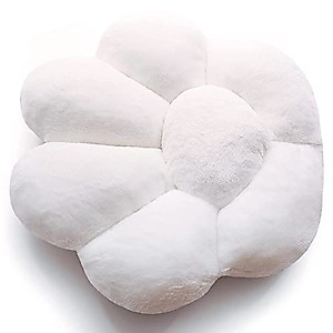 MOONBEEKI Cat Paw Cushion Chair Comfy Kawaii Chair Plush Seat Cushions Shape Lazy Pillow for Gamer Chair 28"x 24" Cozy Floor Cute Seat Kawaii for Girl Worker Gift, Dining Room Bedroom Decorate White