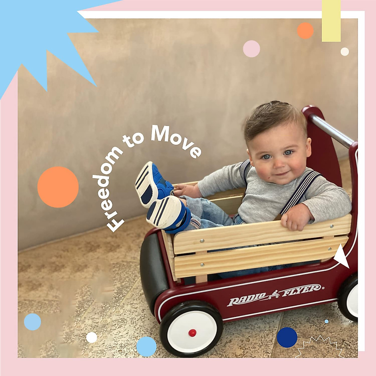 TSUKIHOSHI 2510 Racer Strap-Closure Machine-Washable Baby Sneaker Shoe with Wide Toe Box and Slip-Resistant, Non-Marking Outsole - Gray/Sea, 3.5 Infant (0-12 Months)