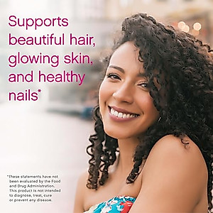 NeoCell Hair, Skin and Nails Beauty Builder With Collagen, Biotin and Vitamin C, Includes Antioxidants, Gummy, Lemon, 60 Count, 1 Bottle