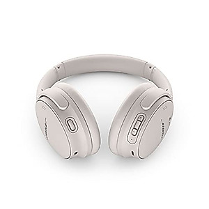 Bose QuietComfort 45 Noise Canceling Bluetooth Headphones (White Smoke)