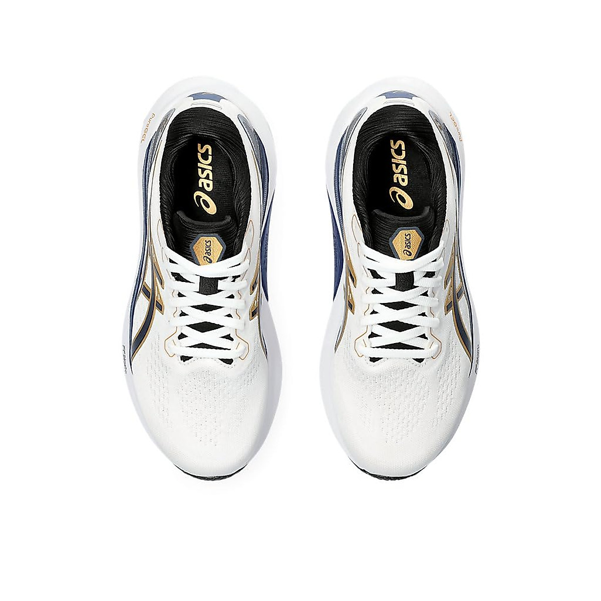 ASICS Women's Gel-Kayano 30 Anniversary Shoes, 10.5, White/DEEP Ocean