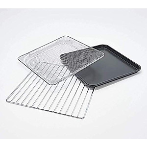 Ninja SP101 Foodi 8-in-1 Air Fry Large Toaster Oven Flip-Away for Storage Dehydrate Keep Warm 1800w XL Capacity (Renewed) BLACK