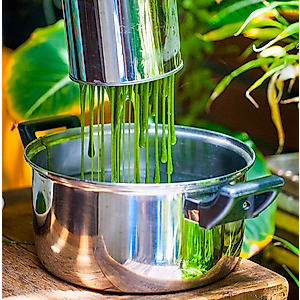 Lod Chong Singapore Thai Cookware Sruut Cendol Maker Traditional Coconut Milk Dessert And Noodles Stainless 5" x 7.5"