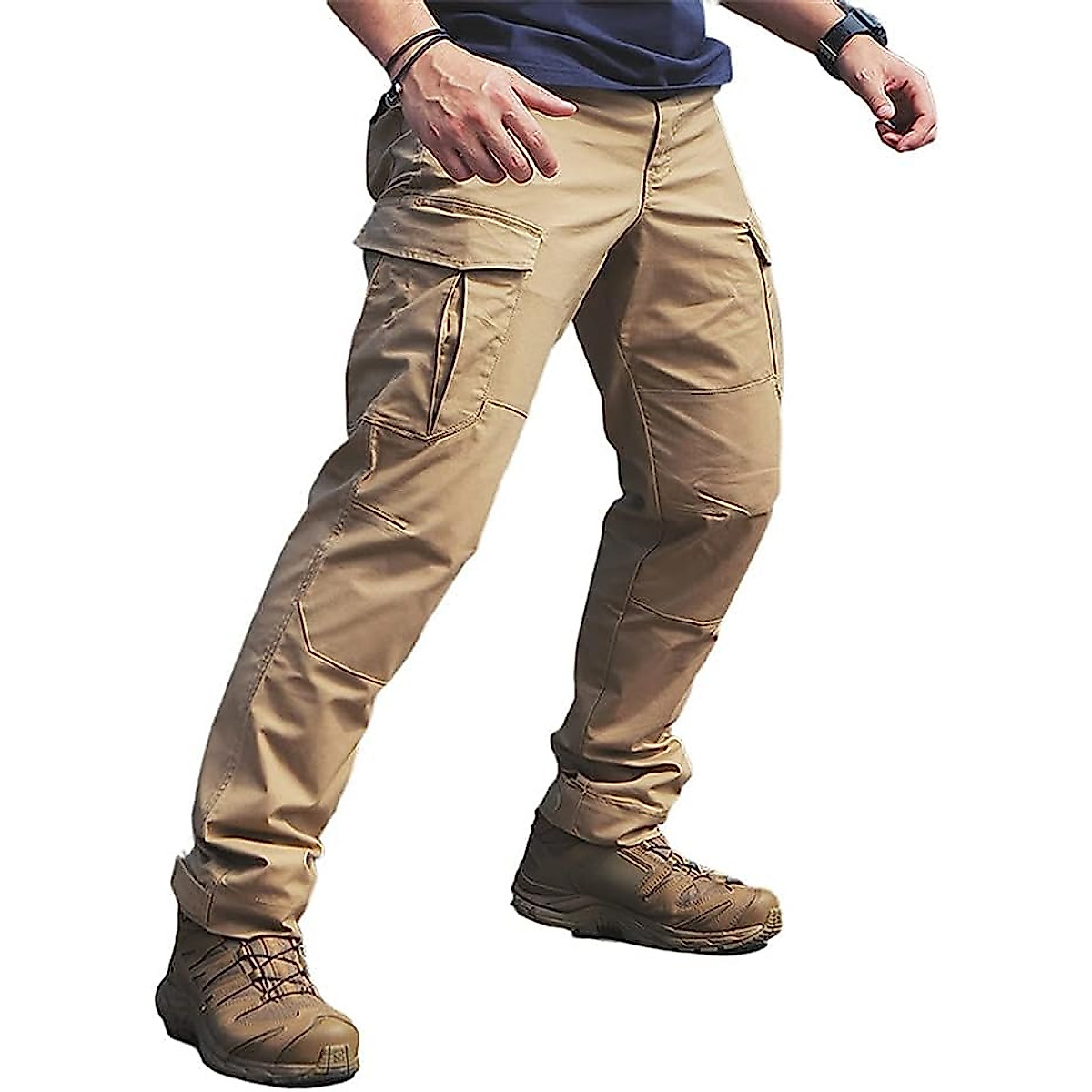 EMERSONGEAR Men's Tactical Pants,Military Combat BDU Cargo Pants,Multi-Pockets Work Trousers,Water Resistant Ripstop Pants