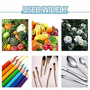 SMGSP 5 Pack Cart Hanging Cup Holder, Rolling Cart Accessories Utility cart Accessories Hanging Bins, Pencil Holder Hanging Trolley Basket, Planter Hanging Buckets for Home Kitchen (White)