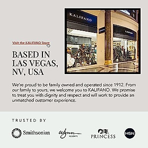 KALIFANO Authentic Natural Orthoceras Fossil - Extinct Cephalopod Shell from Morocco