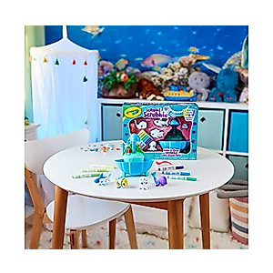 Crayola Scribble Scrubbie Pets Blue Lagoon Playset, Pet Toys For Girls & Boys, Gifts For Kids Ages 3+