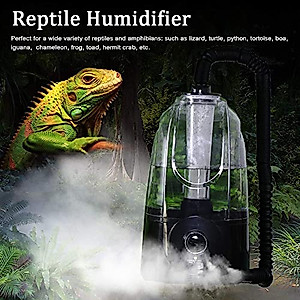 Reptile Fogger Terrariums Humidifier Fog Machine Mister 3L Large Size Ideal for Paludarium/Vivarium/Reptiles/Amphibians/Herps