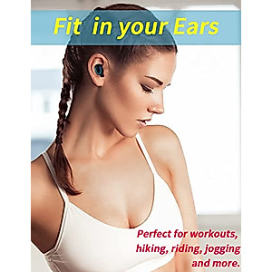 Wireless Earbuds Bluetooth 5.1 True Wireless Earbuds with Microphone, Noise Cancelling Wireless Ear Buds，Smallest Earbuds for Android,iOS,Ear pods Wireless Earbuds，audifonos Bluetooth inalambricos