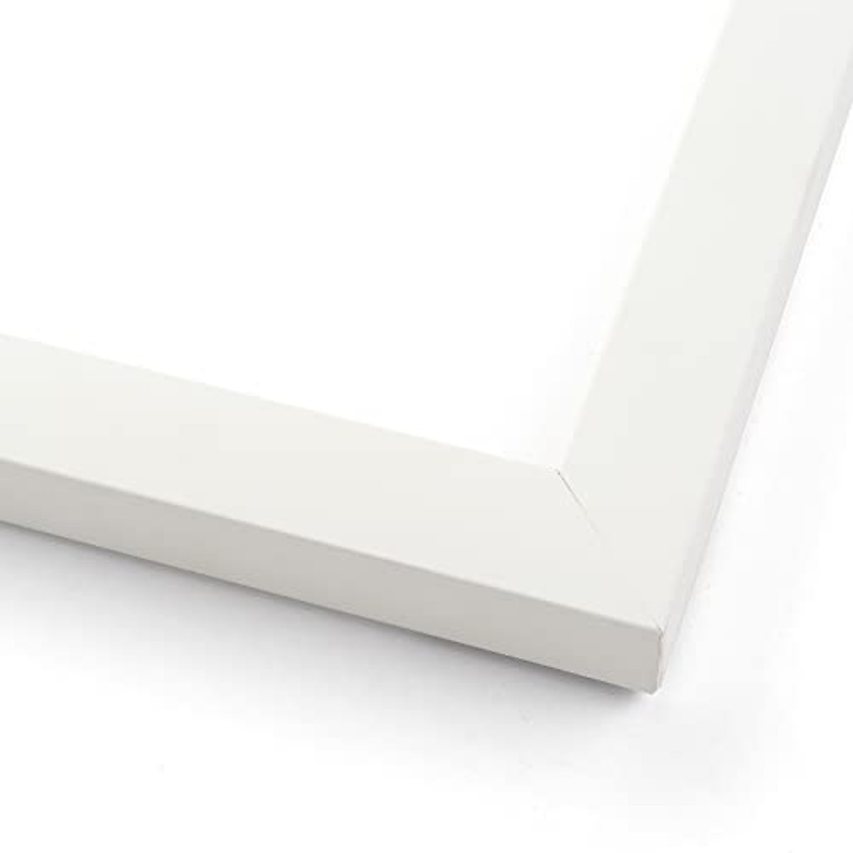 11x15 Frame White Real Wood Picture Frame Width 0.75 Inches | Interior Frame Depth 0.5 Inches | White Mid Century Photo Frame Complete with UV Acrylic, Foam Board Backing & Hanging Hardware