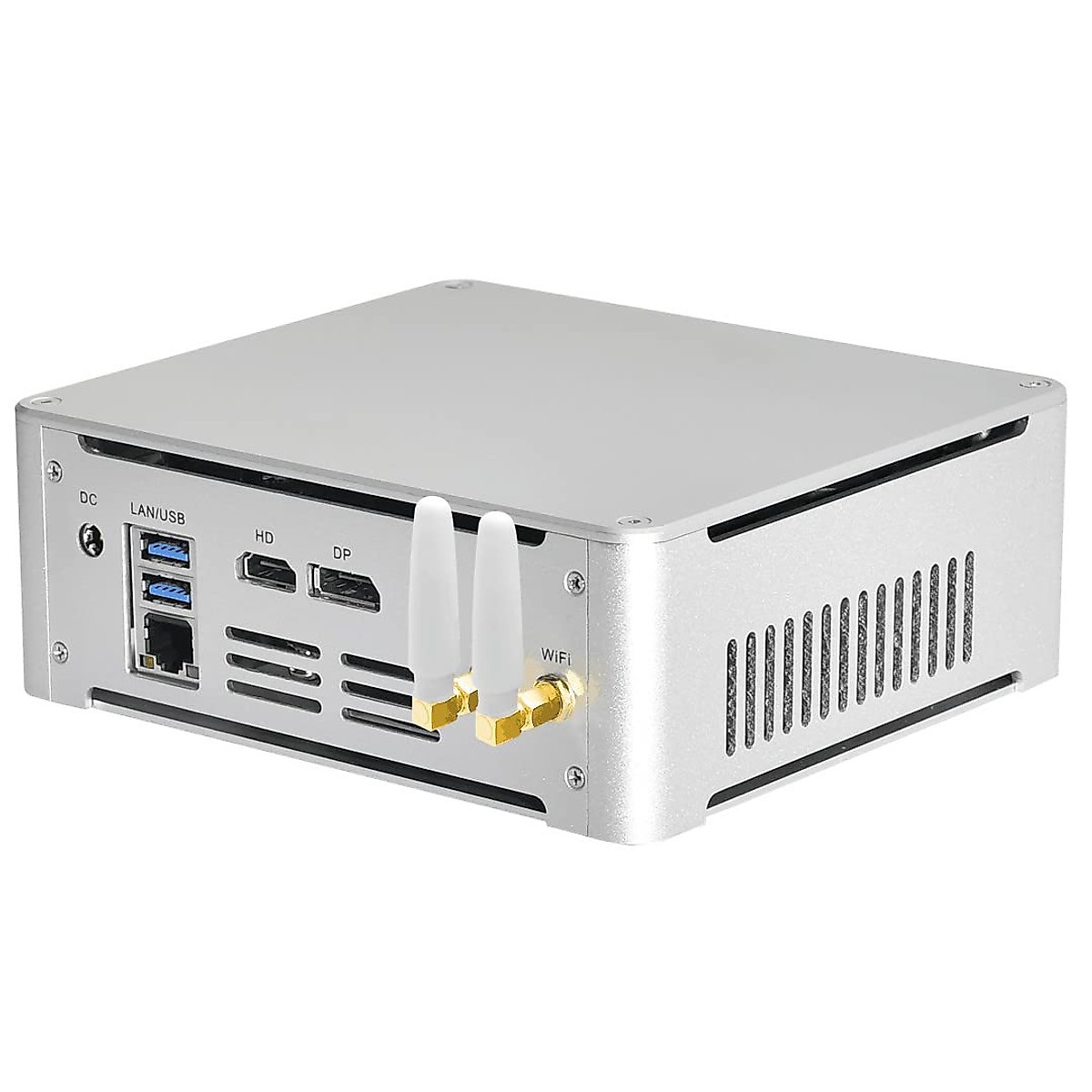 msecore Mini PC with Core i7-7700HQ, 32GB DDR4 RAM, 1T NVME SSD Desktop Computer, 4K@60Hz, HDMI, DP, Dual Monitor Capable, Wi-Fi, Bluetooth, Windows 11 Pro