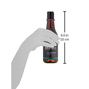 Redken Shampoo For Men, With Menthol For Soothing Application, Cools and Sooths Scalp, Deeply Cleanses Hair, Energizing Mint Scent, Brews, 10.1 fl.oz.