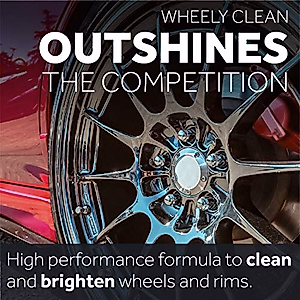 Dura-Coating Wheely Clean Professional Wheel Cleaner, 16 oz. – Ready-to-Use Car Wheel Cleaner, Highly Effective for Aluminum, Chrome and Clear Coated Wheels
