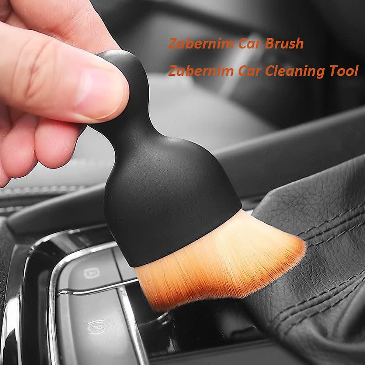 ATOPET 4PCS Car Interior Cleaning Tool, Zabernim Car Cleaning Tool, Zabernim Car Brush, Car Cleaning Brush Interior, Zabernim Car Interior Cleaning Tool