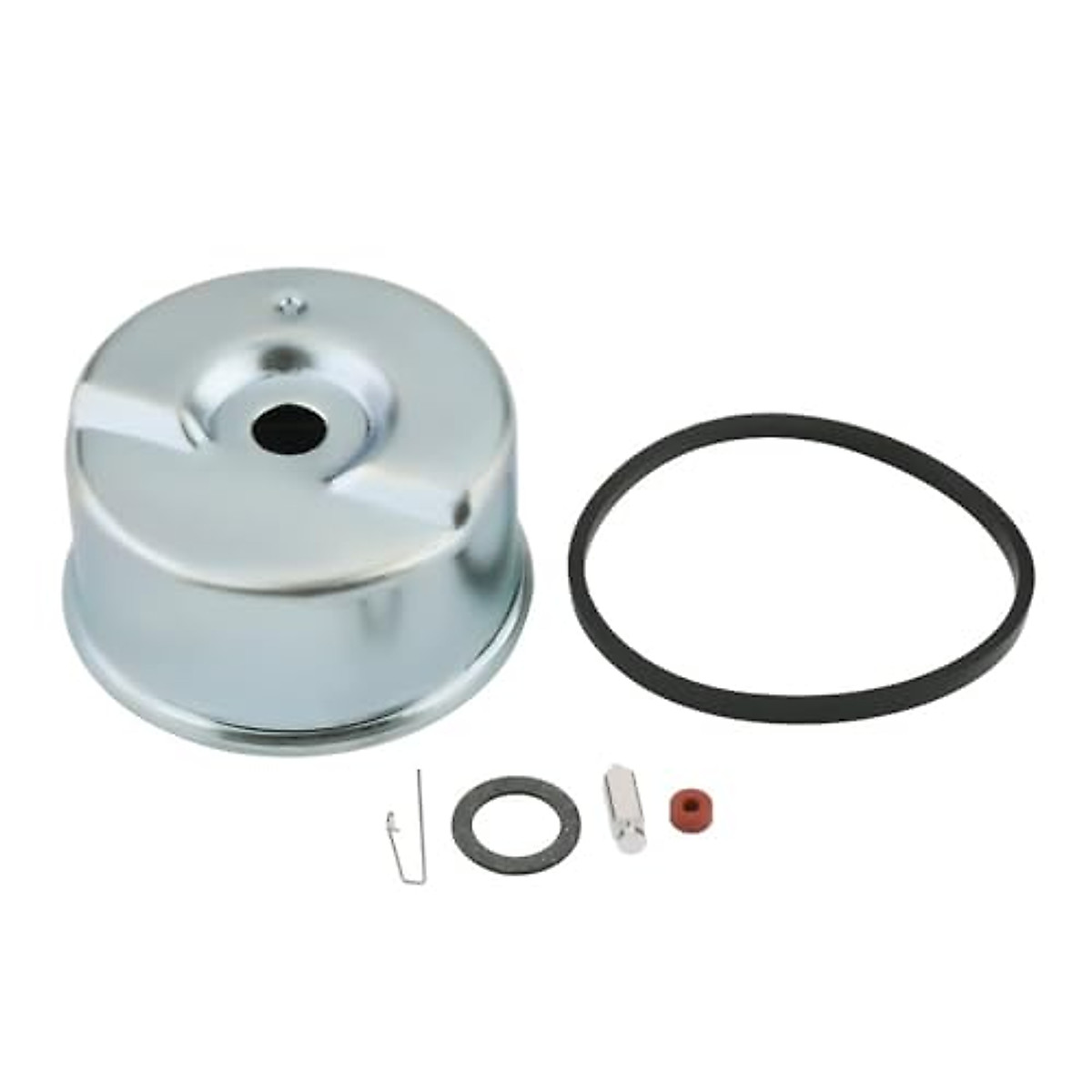 Panari Carburetor Float Bowl + Needle Seat Kit + Primer Bulb for Tecumseh 631867 631021B 631021A 631021 36045A