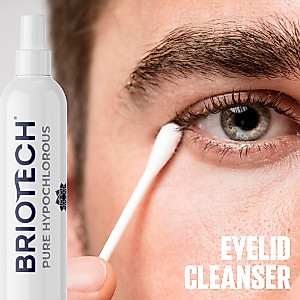 BRIOTECH Pure Hypochlorous Acid Spray and Cleanser, Original Premium HOCl Topical Solution, Multi-Purpose Cleaner, Family Approved & Pet Friendly, 1 gal refill ea, 2 ct