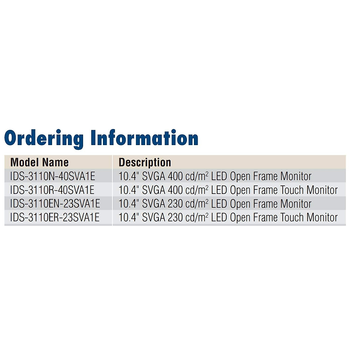 (DMC Taiwan) 10.4 inches 800 X 600, VGA/DVI Interface, Ultra Slim Touch Open Frame Monitor