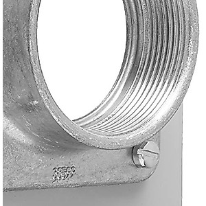 Siemens EC56854 ITE HD Type 2" Hub, Sliver