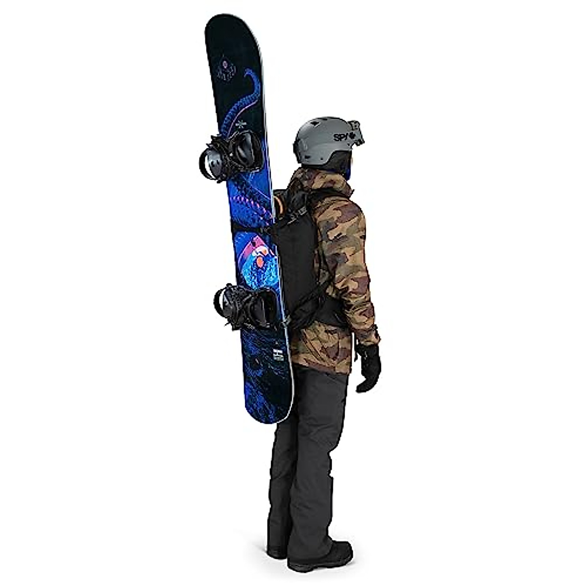 Osprey Soelden 32L Ski and Snowboard Backpack, Black, One Size