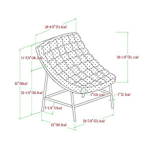 Papasan Scoop Outdoor Patio Chairs, Set of 2 - Natural
