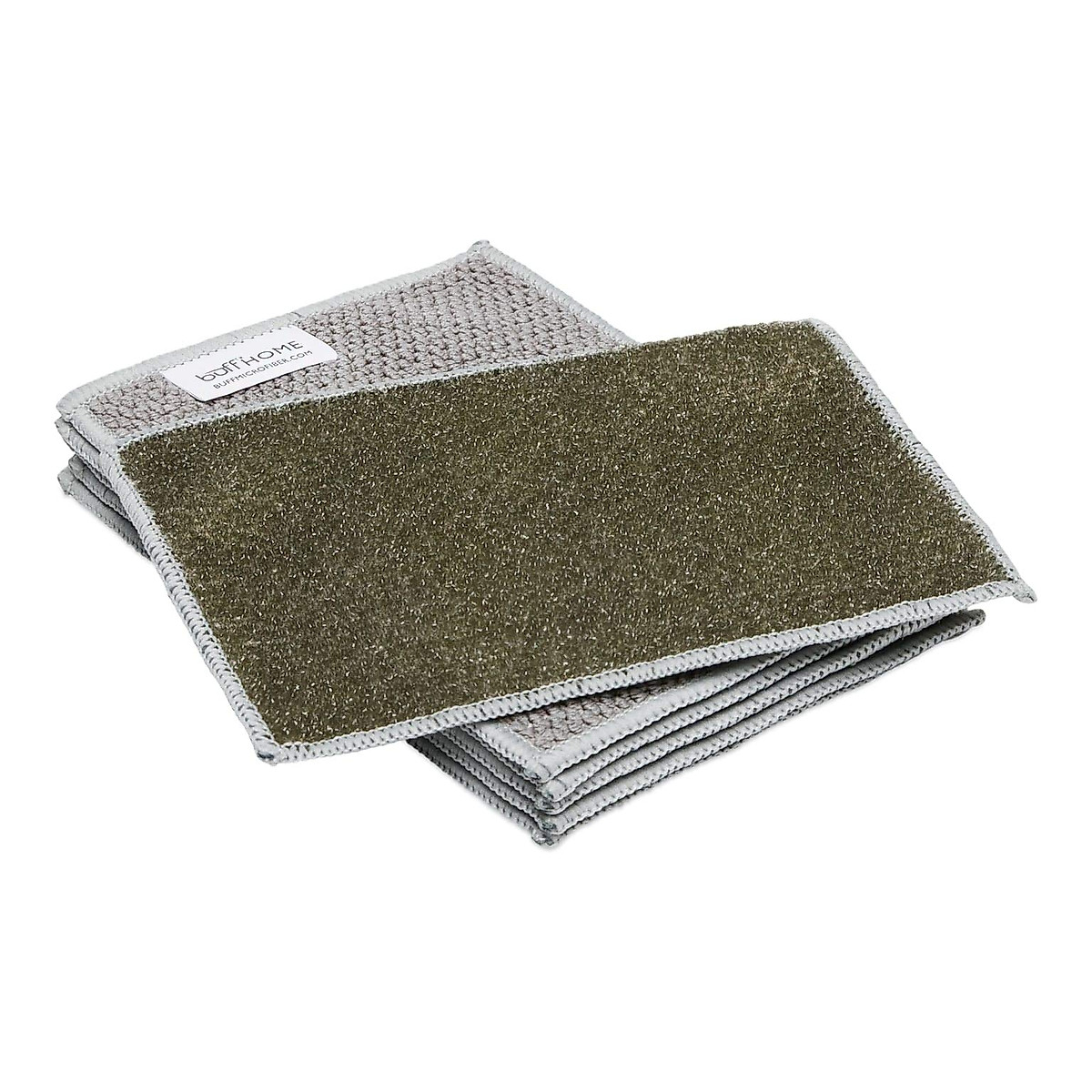 Microfiber Dish Cloths | Scrubs & Cleans: Dishes, Sinks, Counters, Stove Tops | Easy Rinsing | Machine Washable | 6 Pack (Size 4 x 6 inches)