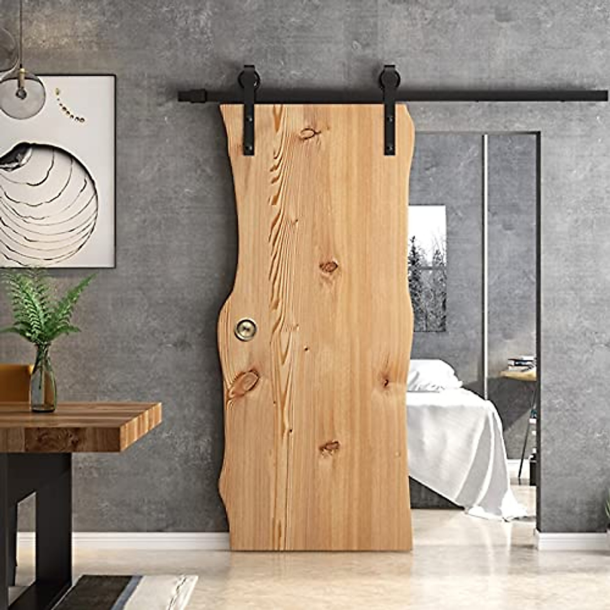 6PCS Closet Door Finger Pull: 2-1/8" Easy Snap-in Circular Closet Door Pulls Recessed, No Nails Needed, Perfect for Pocket Door, Sliding Door, Bi-Pass Door, Cabinet Door (Antique Brass)