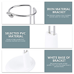 NUOBESTY 6pcs Doll Display Rack Toy Model Bracket Doll Storage Rack Portable Doll Stand