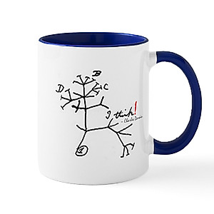 CafePress Darwin's Tree (I Think!) Ceramic Coffee Mug, Tea Cup 11 oz
