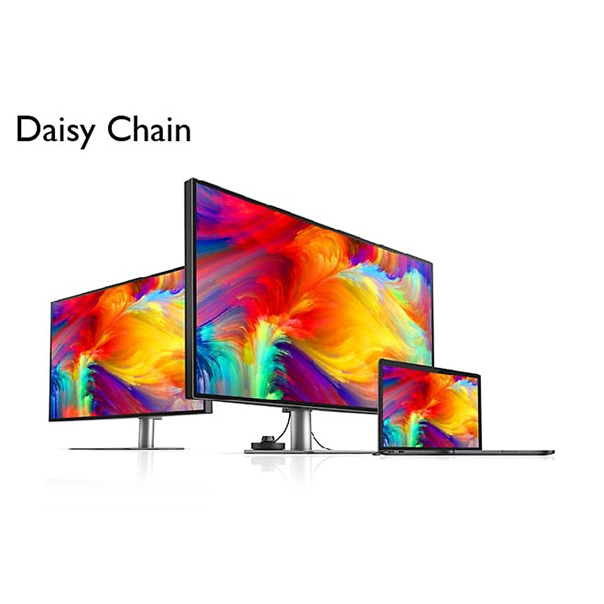 BenQ PD3220U Thunderbolt 3 Monitor for Macbook 32" 4K UHD | 100% Rec.709 & sRGB, 95% P3 | IPS | DeltaE ≤3 | Pantone | AQCOLOR | Calibration Report | Ergonomic | USB-C (85W) | USB Hub | Daisy Chain