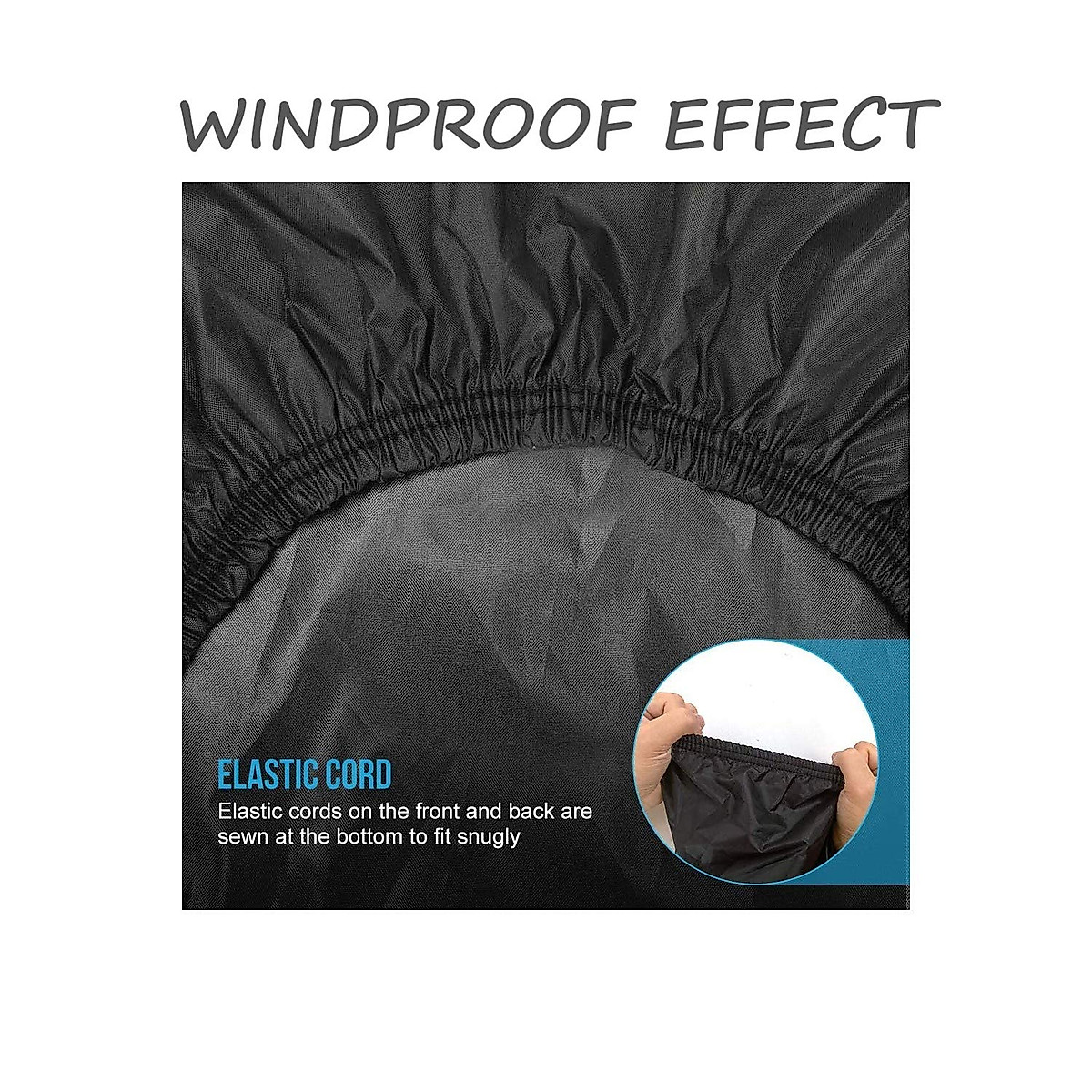 Kids Ride-On Toy Car Cover Outdoor Wrapper Resistant Protection for Children’s Electric Vehicles (Large)