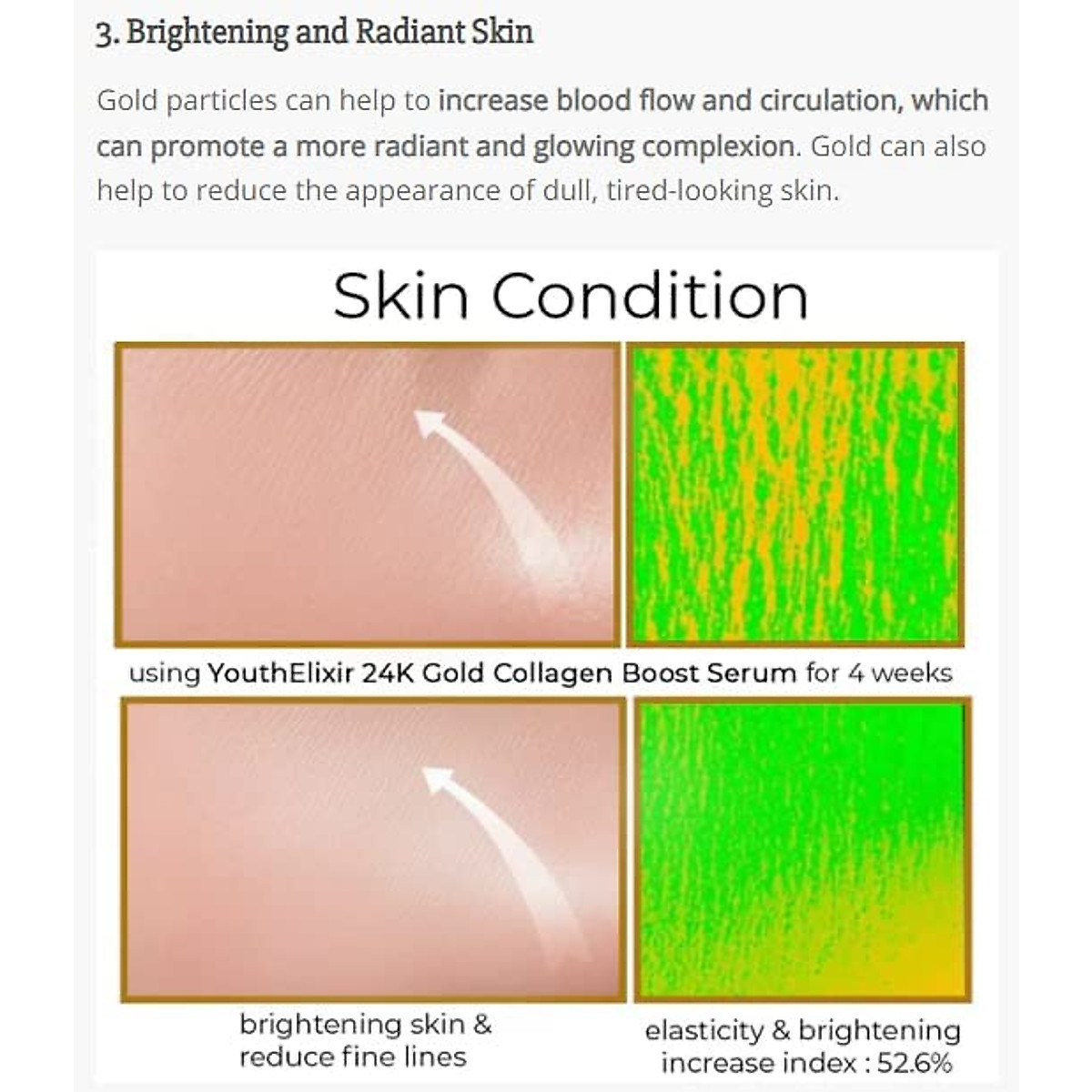 Youthelixir 24k Gold Collagen Boost Serum (1PC)