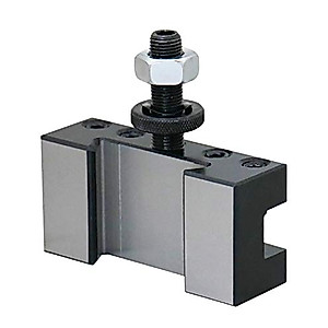 Accusize Industrial Tools Style Axa Turning and Facing Quick Change Tool Post Holder for1/2'' Turning Tools, Style 1, 0250-0101