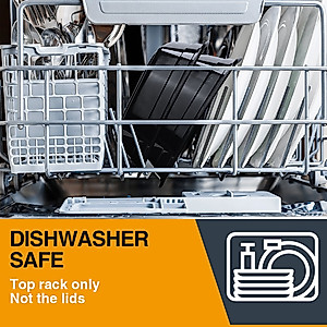 Glotoch Meal Prep Container,150Pack 1,2,3 Compartment Reusable Food Storage Containers For Lunch, Leftover.Disposable Black Plastic Containers With Lids To Go Container-BPA-Free Microwave Safe