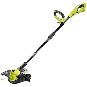 Ryobi P2080 ONE+ 18-Volt Lithium-Ion Cordless String Trimmer/Edger (Renewed)