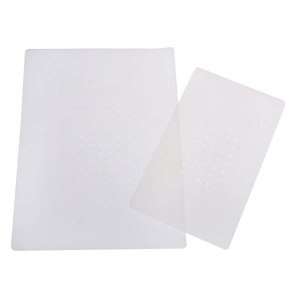 2Pcs Silicon Rubber Pad Non-Slip Mat For Pad Cellphone LCD Screen Vacuum Suction Separator High Temperature Silicone Pad (Color : B)