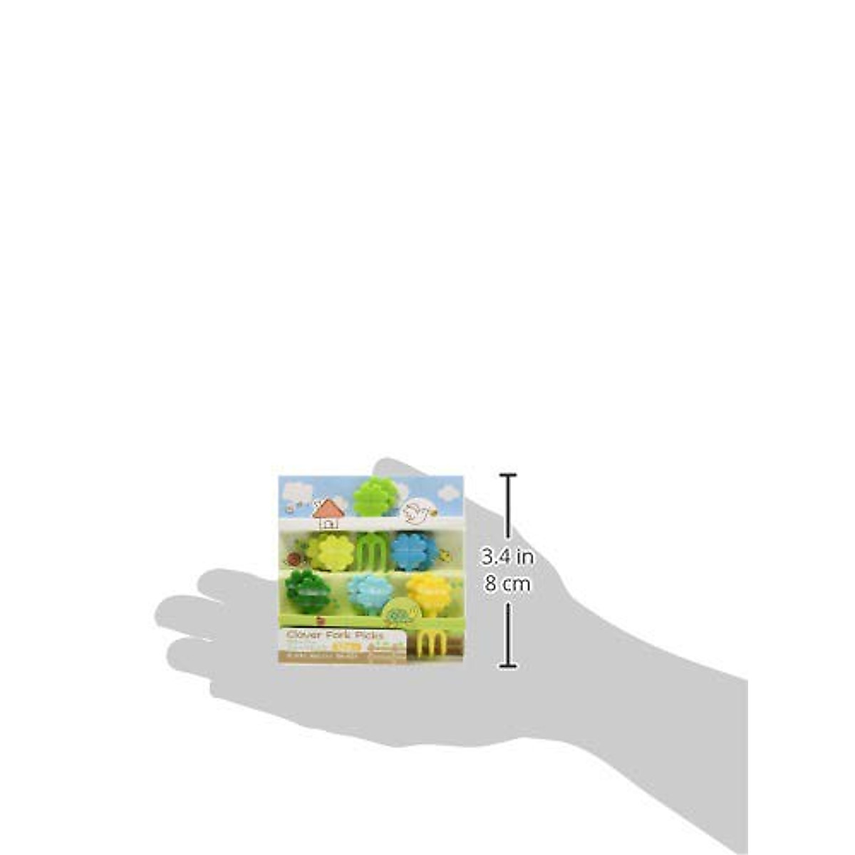 Torne P-3004 Clover Fork Pick, Green