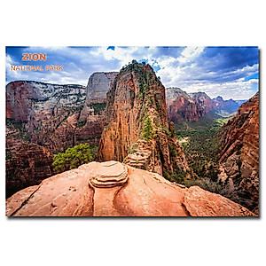 Zion National Park in Utah Travel Refrigerator Magnet Size 2.5" x 3.5"
