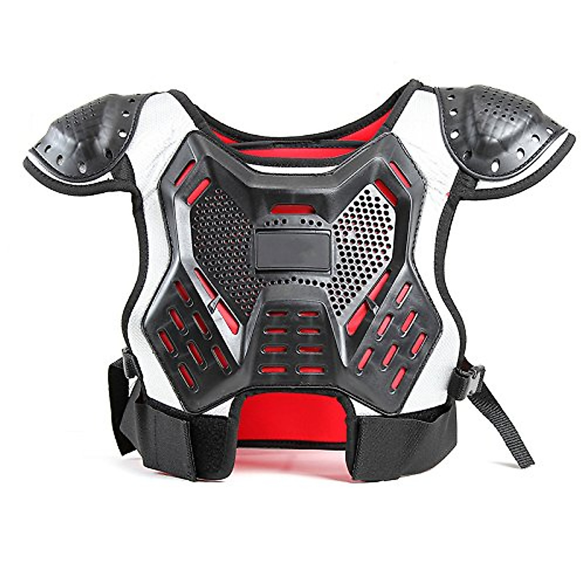 ZZ Lighting Kids Chest Protector Body Armor Vest Protective Gear for Dirt Bike Snowboarding Motocross Skiing, L