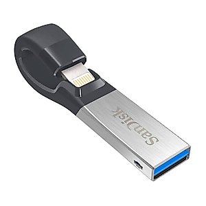 SanDisk 64GB iXpand Flash Drive for iPhone and iPad - SDIX30N-064G-GN6NN