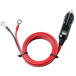 Carviya 12V 24V Heavy Duty 16AWG 0.5M 0.5 Meter 15A 20A Male Plug Cigarette Lighter Adapter Power Supply Cable For Car inverter,Air pump,electric cup (1.64ft) (3 Pack)