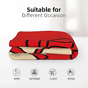 Wintivara Super Soft Flannel Sorority Blanket for Women - 50x40 Inch Positive Throw, Ideal Gift for Girls, 89888